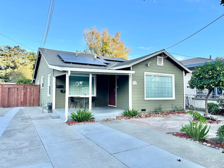 Serene 2br Bungalow - Parking + Laundry + Sleep 6 - San Jose, CA