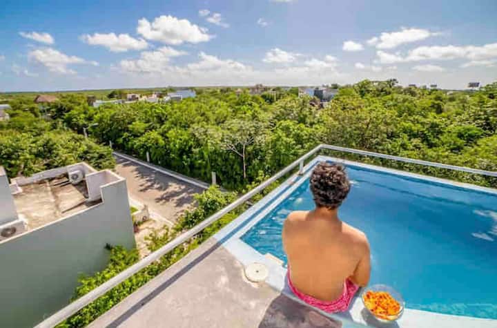 Casa 22 Pax/riviera Maya A 10 Minutos De La Playa - Puerto Morelos