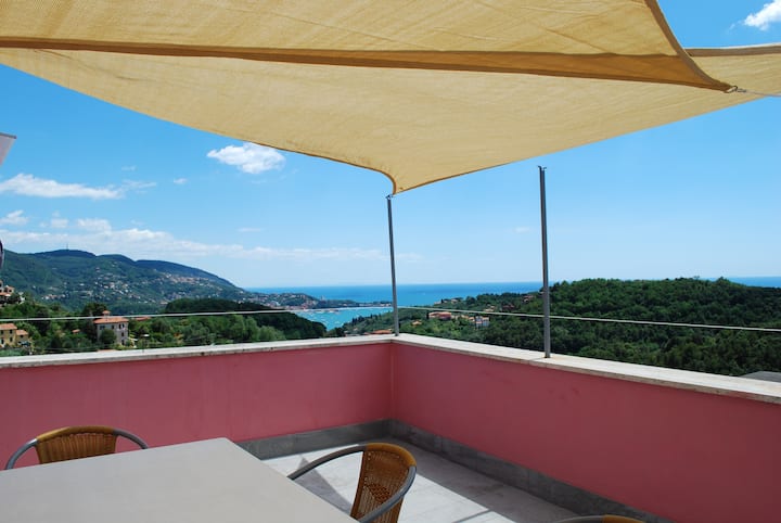 Haus Mit Meerblick In Pitelli/cinque Terre - Liguria