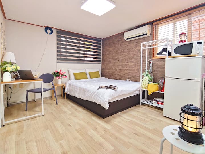 1br/gangnam Area/5-10min To Metro/역삼역/풀옵션/단기렌트/112 - Séoul
