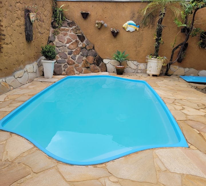 Casa Conceito Aberto,piscina E
  Vista P/rio, Vem. - Piracicaba
