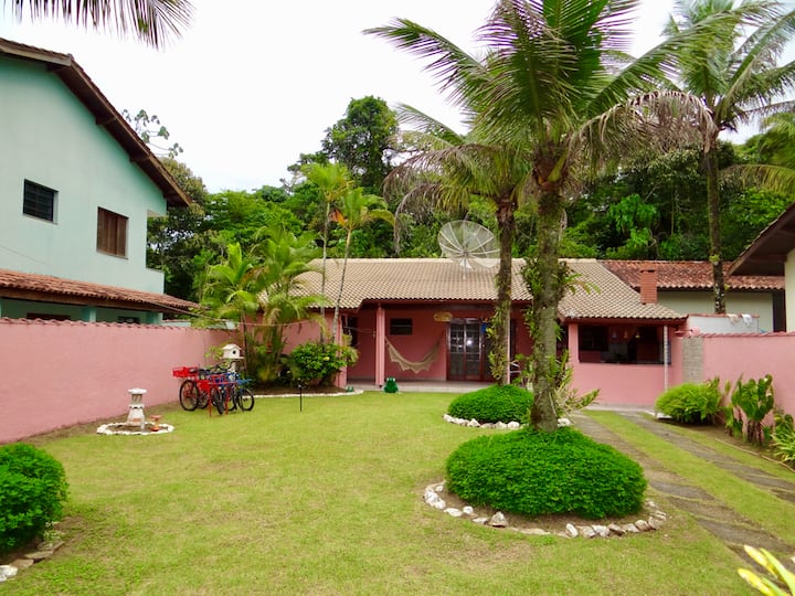 Casa Em Condomínio Fechado Praia De Boracéia - Bertioga