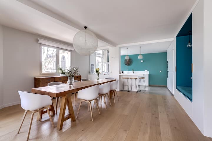 Loft 10 Personnes Terrasse Parking Roland Garros - Boulogne-Billancourt