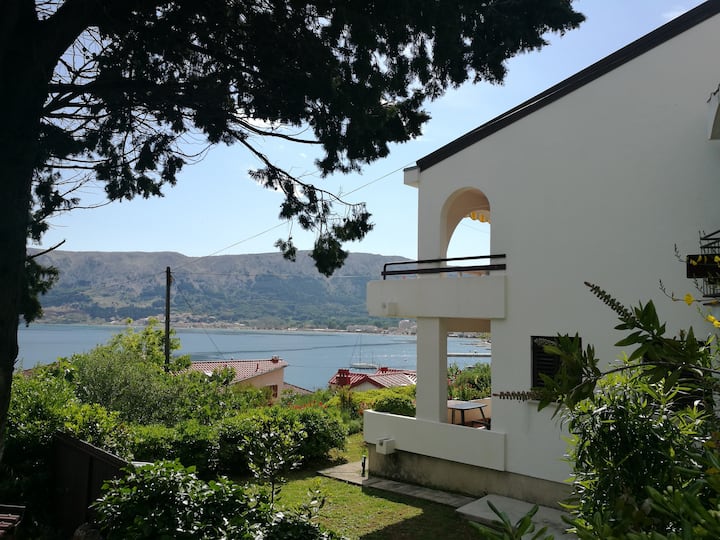 Doris S3 Near The Sea, Terrace, Separate Entrance - Baška