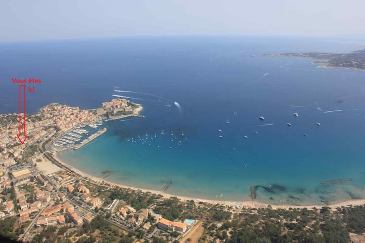 T3 Avec Terrasse Vue Mer+ Parking Idéalement Situé - Calvi