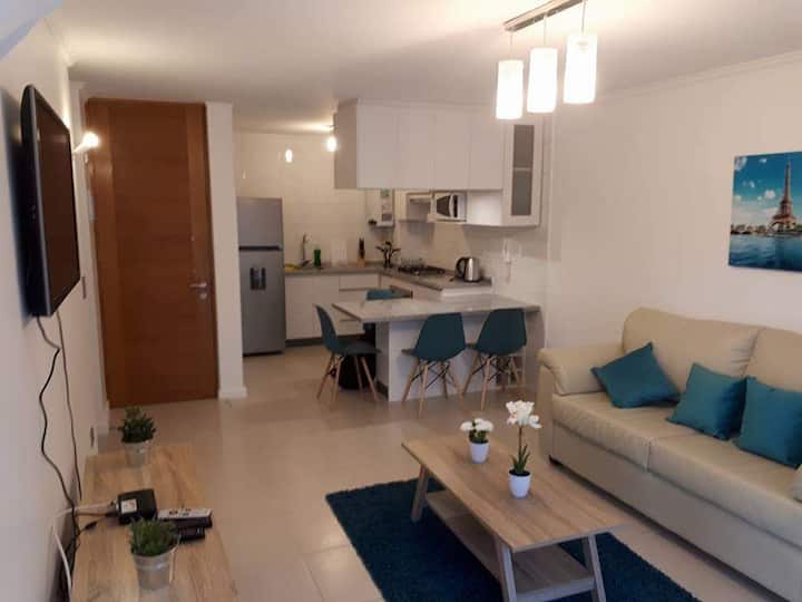 Apartamento Full Equipado Algarrobo Wifi - Algarrobo