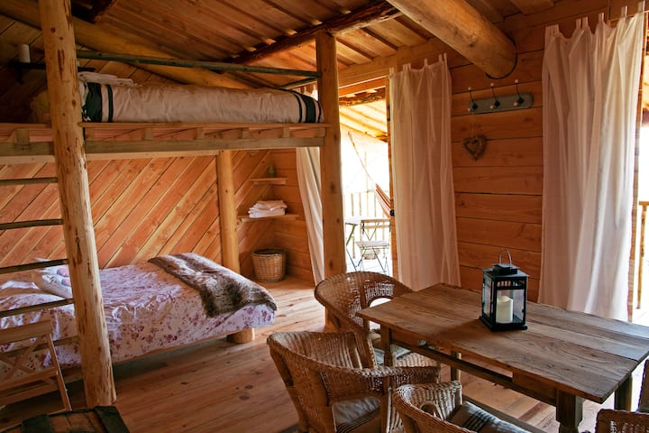 Cabane En Bois Pour 4 Personnes - Largentière