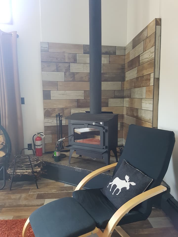 Hot Tub | Sauna | King Bed | Ac | Pets |Micro Farm - Michigan