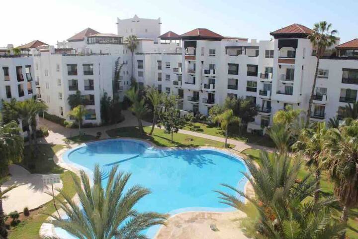 Appart Calme à La Marina D'agadir Avec Piscine - Agadir