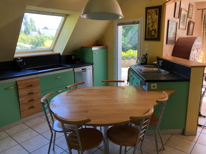 Chambre / Maison Piscine 1-2 Pers. Repas Bio En + - Landerneau