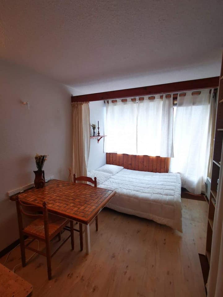 Studio Confortable Au Pied Des Pistes - Lac de Vallon