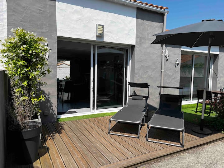 La Tranquillité Bleue - Maison 4* Avec Parking - Talmont-Saint-Hilaire