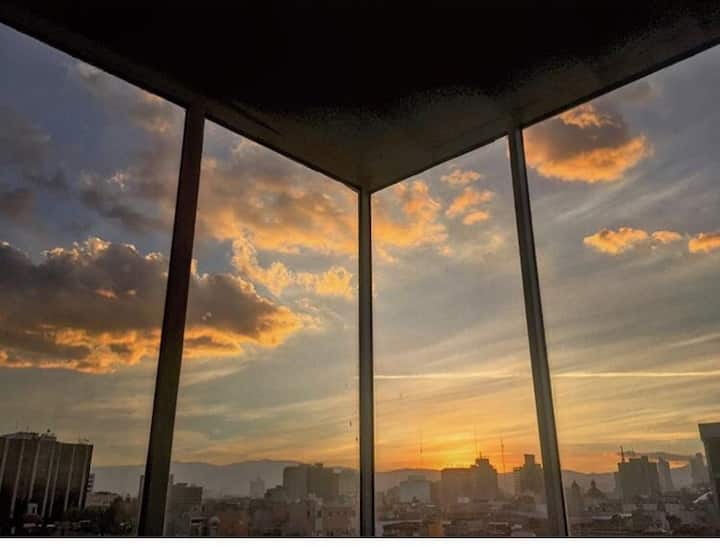 701 Stunning Views Ph Private Terrace Apt Rooftop - Mexico City