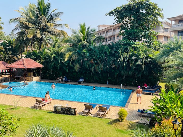 Southgoa 4 Bhkvilla|ac|sleeps 14| Quality Weavers - Colva