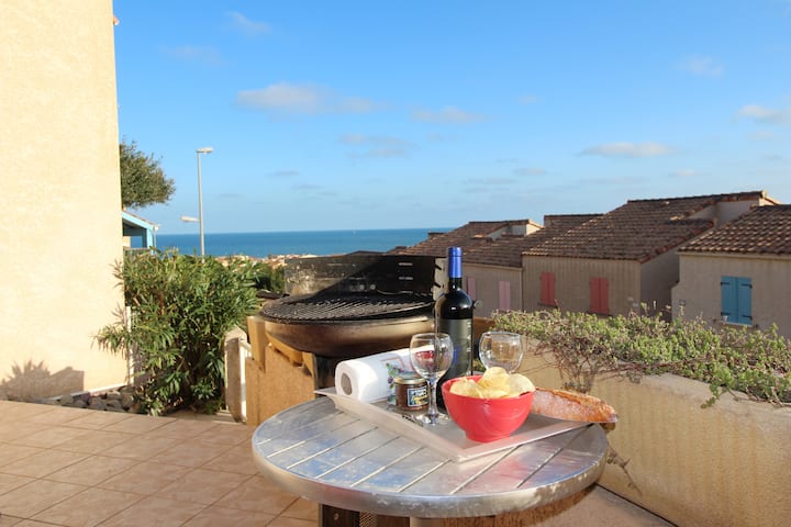 Casa 6 Persone Terrazza Panoramica Con Vista Mare, Solarium E Garage. Vicino Spiaggia - Fleury