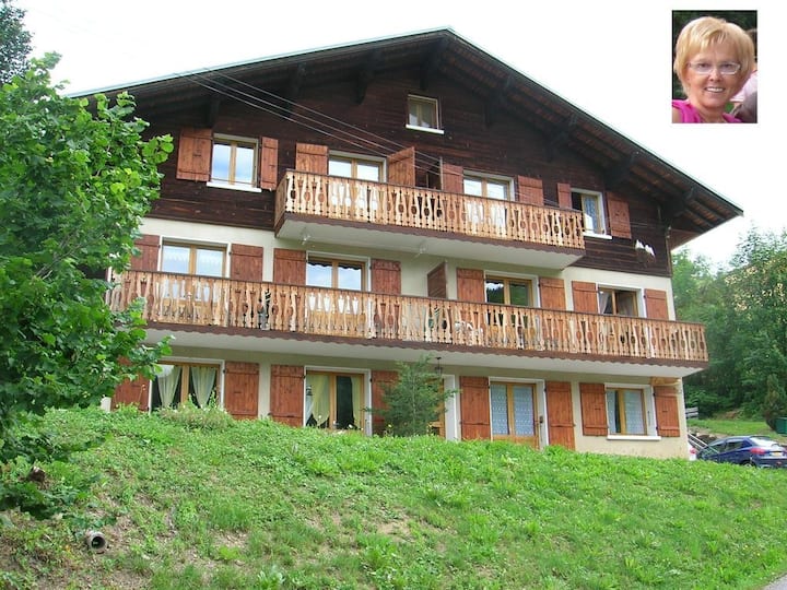 Belle Vue, Calme Et Ensoleillé Pour 7 Personnes - La Clusaz