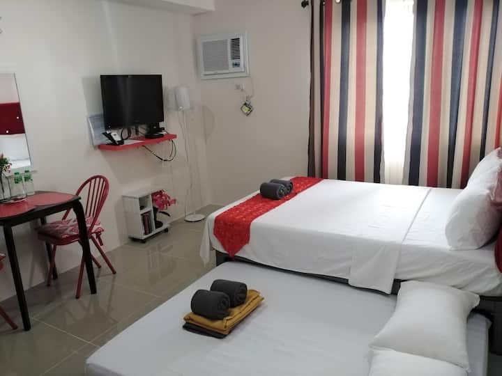 Persimmon Condominium -Lucky Room1 Near Sm & Ayala - Cebu City