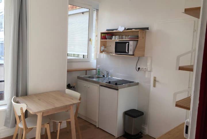 Studio Proximité Gare Très Calme Avec Wifi - Nancy