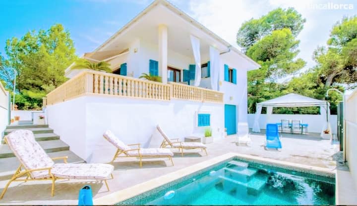 Villa Esparrall Con Piscina Privada - Mallorca