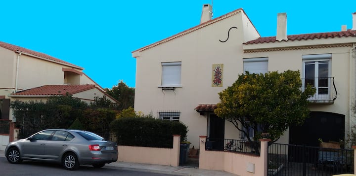 T6 Calme Centre D'argeles, Proche Plage, Climatisé - Argelès-sur-Mer