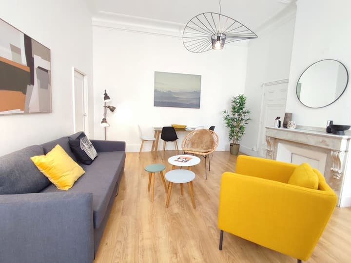 Hypercentre, Magnifique T2 Chic Cosy Vintage Wifi - Toulouse