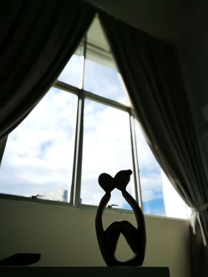 Duplex*privatebath*airport 6.5km*great For Couples - Bayan Lepas