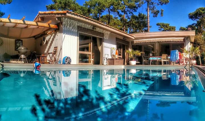 Villa Privée Au Calme Avec Piscine - La Teste-de-Buch