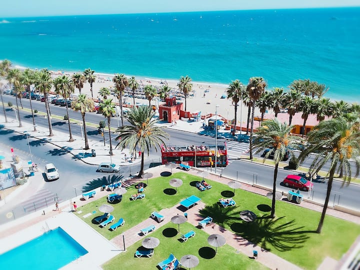 Espectacular Apto 1ªlínea De Playa. Costa Del Sol. - Benalmádena