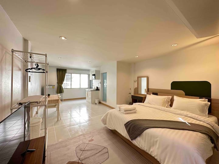 A3) Studio For 2ppl, Near River, Bts, Icon Siam - Bangkok