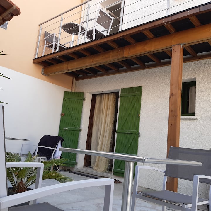 Studio Plein Pied 19m² Climatisé + Terrasse - Palavas-les-Flots