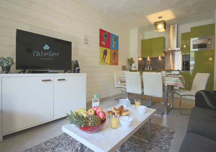 "Pop Art", T2 Cabine De Prestige à St Lary ! - Saint-Lary-Soulan