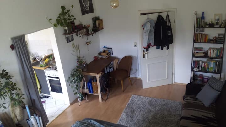 Gemütliche, Naturnahe 1,5 Raum-wohnung Im Kiez - Leipzig