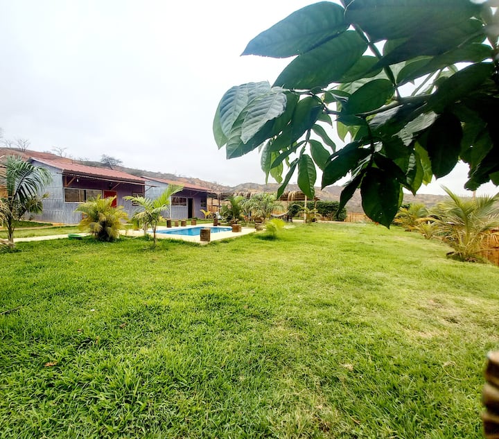 Cabañas De Campo Con Piscina. - San Jacinto