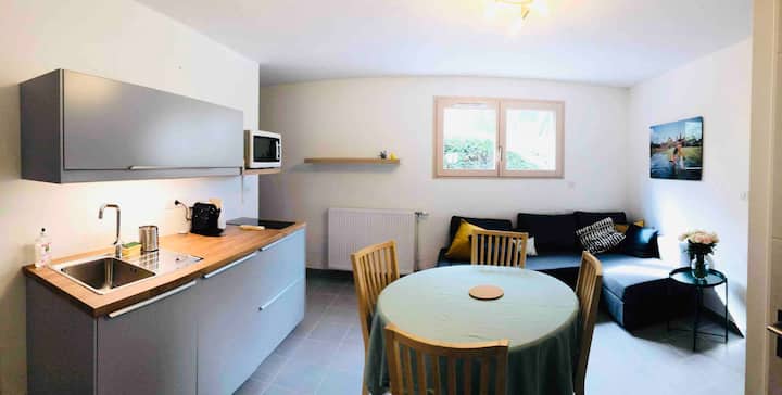 🌟 Studio 144 🌟 - Dole - Calme - Confort- Neuf - Forêt Domaniale de Chaux