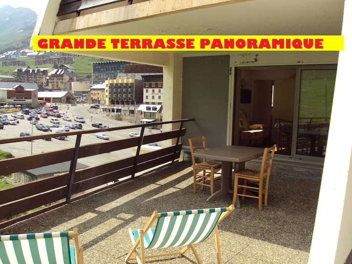 La Mongie: 6/7 Personnes, 2*,  Parking Couvert - La Mongie