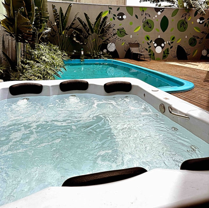 Casa Bombas Piscina 15 Pessoas Mar - Bombinhas