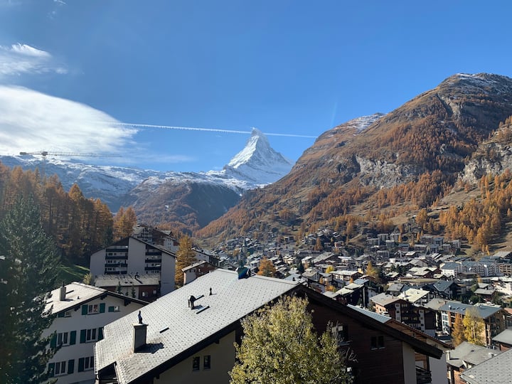Moderne Wohnung Mit Matterhornblick - Zermatt