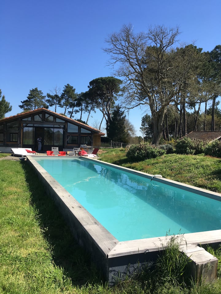 La Bergerie, 8 Couchages, Nature Et Calme - Morcenx