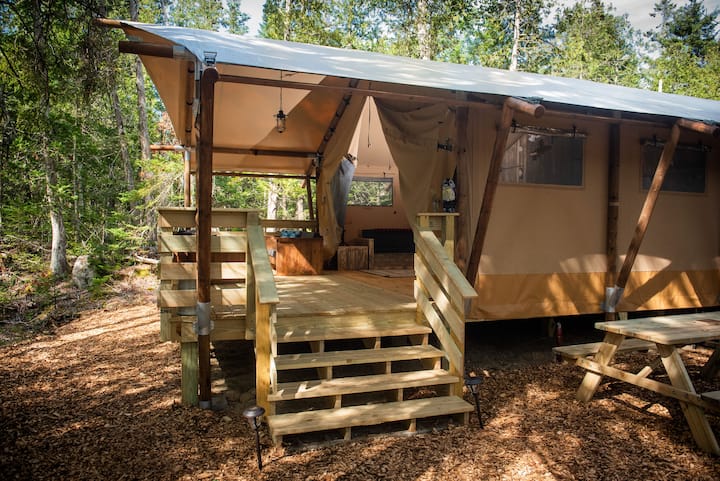 Owl Tent @ Acadia Np. Airbnb Fees Paid By Host. - Bar Harbor, ME