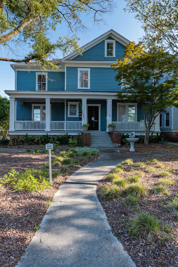 Historic Downtown Queen Bed W/ Parking Walk To All - Wilmington, NC