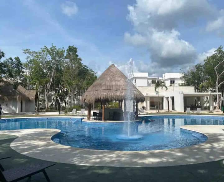 Casa Escondida-2 Bikes/pool/gated Residential - Puerto Morelos