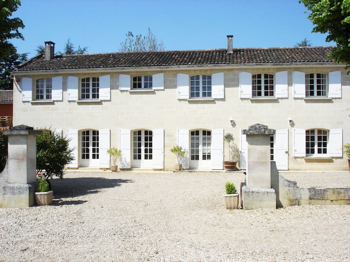 Château De Laussac, Proche St Emilion,10-17 Pers - Gironde