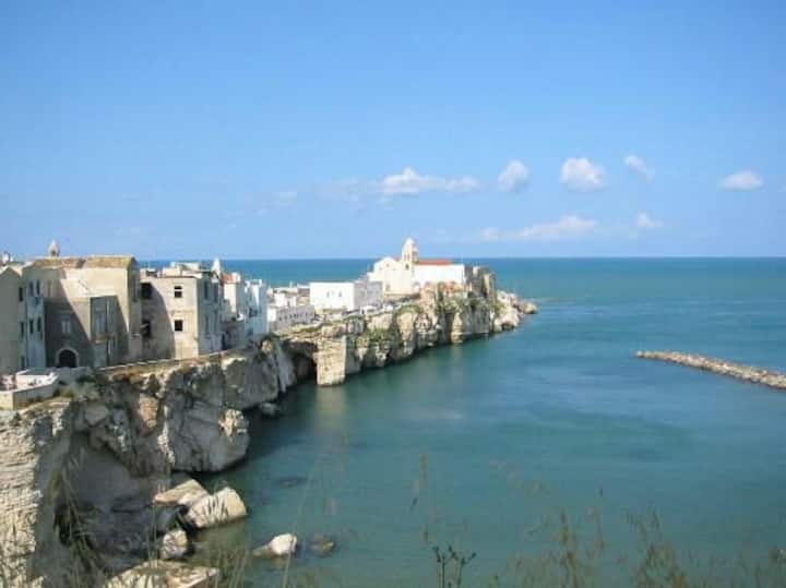 Spazioso Appartamento Con Vista Mare - Vieste