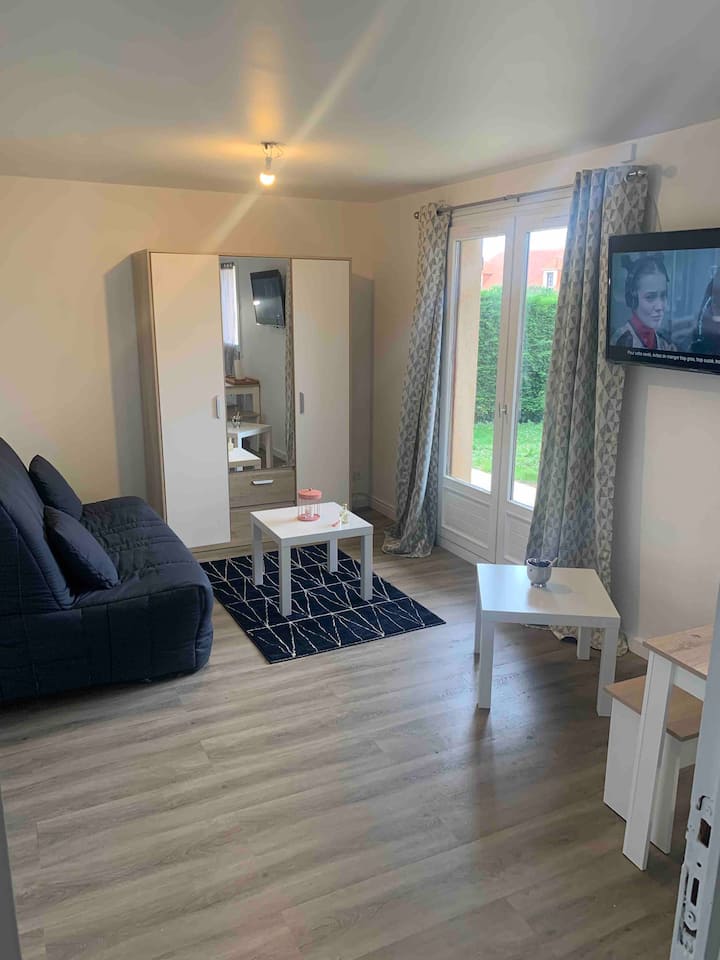 Studio Proche Mer Avec Jardin - Ouistreham