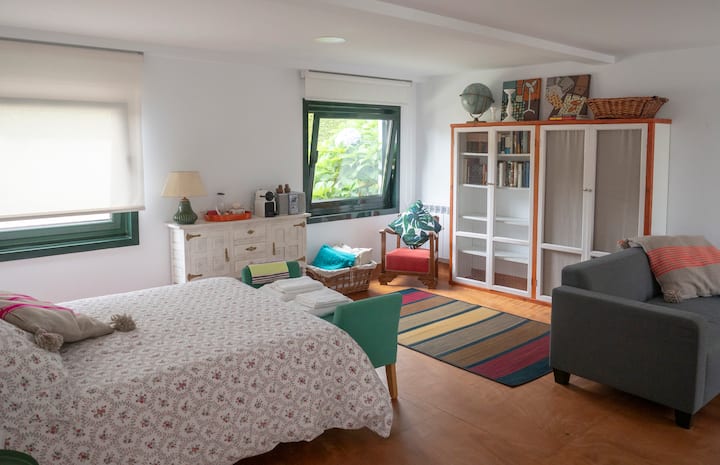 Casa Lourido, Sada. Suite Con Vistas Al Jardin - Sada