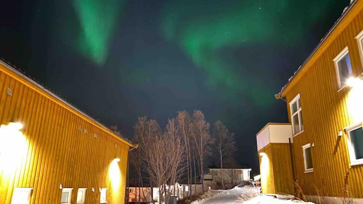Privat Room In Cosy Home With 👌Northernlights View - 트롬쇠