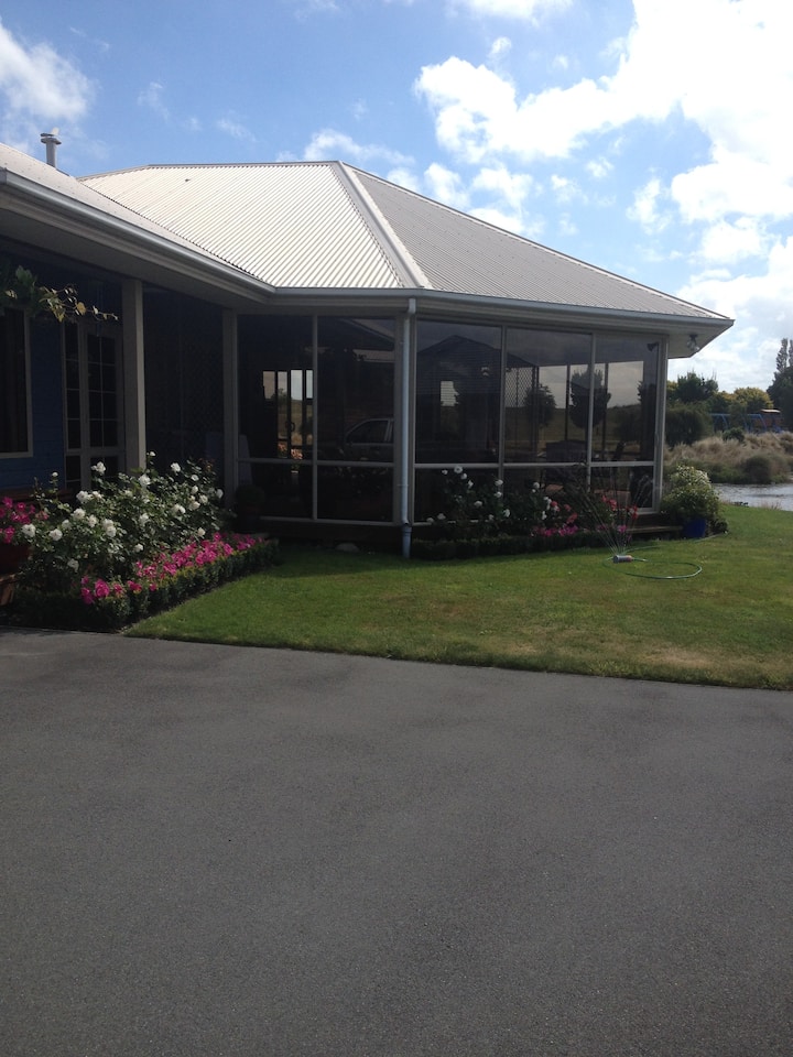 Halston Hall Is In A Country Lakeside Setting -