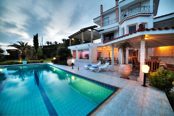 Athens Luxury Villa Saronida Pool - Milos