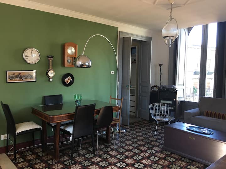 Liberty Style Apt With Panoramic Peaceful Terrace - Catania