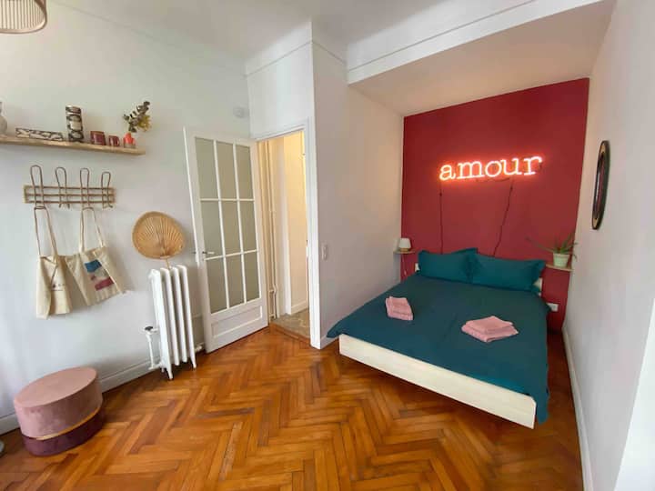 Studio Amour - À Proximité De La Gare - Nice